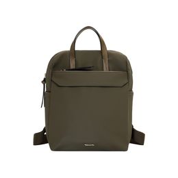 Tamaris Damen Rucksack "Rucksack TAS Margitta", gr&uuml;n, Polyurethane, Rucks&auml;cke