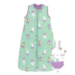 SCHLUMMERSACK Babyschlafsack "Schlafsack ohne F&uuml;&szlig;en 1.0 Tog", L: 90cm, gr&uuml;n, Schlafs&auml;cke