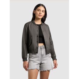 Khujo Damen Blouson "ZEYA", grau, Gr. S, leicht gl&auml;nzend, Web, 100% Polyester, Jacken
