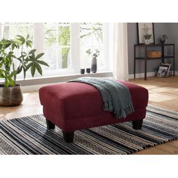 Hocker OTTO HOME, B:101cm H:48cm T:66cm, lila, Struktur fein (100% Polyester);Flachgewebe (100% Polyester);Luxus-Microfaser (90% Polyester, 10%