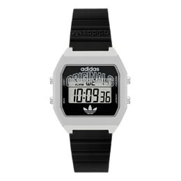 Herren Digitaluhr "DIGITAL TWO", schwarz, adidas originals, Armbanduhren, Quarzuhr, Armbanduhr, Damenuhr, Herrenuhr, digital, Tag, Wochentag