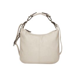 Harpa Damen Schultertasche "Tate", beige, Lederimitat, unifarben, Taschen, durch Rei&szlig;verschluss erweiterbar