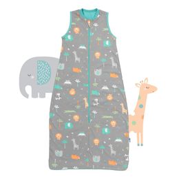 SCHLUMMERSACK Babyschlafsack "Schlafsack ohne F&uuml;&szlig;en 1.0 Tog", L: 130cm, grau, Schlafs&auml;cke
