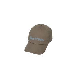 Marc O'Polo MARC O'POLO Damen Baseball Cap "aus hochwertigem Bio-Baumwoll-Twill"stone taupe, unifarben, Baumwolle, Caps