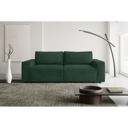 WERK2 Schlafsofa &raquo;Lima 245 cm modern und bequem&laquo; Cord, Schlaffunktion, Bettkasten 90% Polyester, 10% Nylon B/H/T: 245cm x 74cm x 102cm, Cord