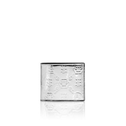 Philipp Plein Herren Mini Bag "Monogram", silber, Taschen