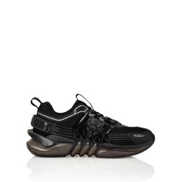 Plein Sport Damen Sneaker "Tiger", Gr. 35, schwarz, Schuhe