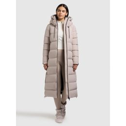 Khujo Damen Steppmantel "DERIA4", beige, Gr. XL, unifarben, 100% Polyester, M&auml;ntel