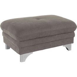 COTTA Hocker &raquo;Enterprise&laquo; grau Struktur (100% Polyester );Chenille (90% Polyester; 10% Polyamid ) B/H/T: 98cm x 44cm x 67cm, Struktur fein