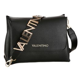 Valentino Handbags VALENTINO BAGS Damen Schultertasche "ALEXIA", schwarz, Lederimitat, unifarben, Taschen, Damen Handtasche, Schultertasche, Tragetasche mit &Uuml;berwurf