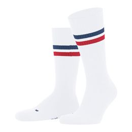 Falke Damen Socken "Dynamic", Gr. 42, wei&szlig;, Obermaterial: 81% Baumwolle CO. 16% Polyamid PA. 3% Elasthan EL., Socken