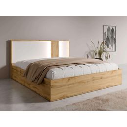 Bett OTTO HOME, B:191,3cm H:102,2cm L:206,4cm, beige, Schlafzimmer, Betten, "Bett Fabellaa ohne Matratze (Schlaffl&auml;che 180x200 cm)", Bett mit