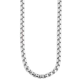 Adelia&acute;s ADELIA ́S Damen Gliederkette "Halskette &ndash; Venezianerkette aus Edelstahl 60 cm", 60cm, Edelstahl, silber, Edelstahl, Halsketten, Ein Geschenk, das