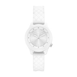 Skechers Damen Quarzuhr "Bayley", wei&szlig;, Armbanduhren, Armbanduhr, Damenuhr, Silikonarmband, analog