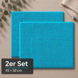 OTTO home Badematte &raquo;Vanessa Chenille Standard, Badvorleger, Badezimmer, Duschvorleger&laquo; H&ouml;he 15 mm rutschhemmend beschichtet fu&szlig;bodenheizungsgeeignet 
