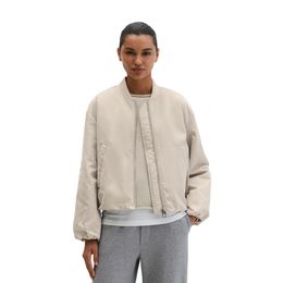 Marc O'Polo MARC O'POLO Damen Outdoorjacke "aus recyceltem Polyester", beige, Gr. 44, unifarben, Obermaterial: 100% Polyester, Jacken