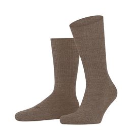 Falke Damen Socken "Walkie Ergo", braun, Gr. 42, Obermaterial: 63% Schurwolle WV. 35% Polyamid PA. 2% Elasthan EL., Socken