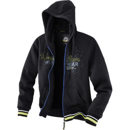 Uncle Sam Herren Funktions-Kapuzensweatjacke "Sweat royaltte", schwarz, Gr. S, Obermaterial: 100% Polyester PES., Sweatjacken