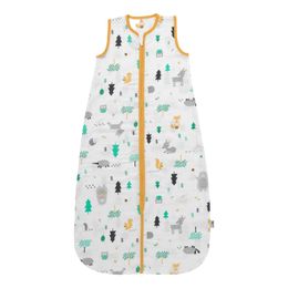 SCHLUMMERSACK Babyschlafsack "Schlafsack ohne F&uuml;&szlig;en 0.5 Tog", L: 130cm, gr&uuml;n, Schlafs&auml;cke