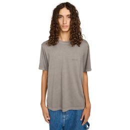 Element Herren Sporttop "Lowcase Pigment", grau, Gr. M, Obermaterial: 100% Baumwolle., Tops