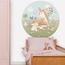 Little Dutch Wandtattoo &raquo;Wandsticker XL Fairy Garden (100x100cm)&laquo; bunt B/H/T: 100cm, Tiere