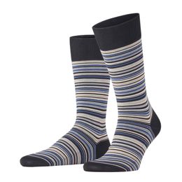 Falke Damen Socken "Microblock", Gr. 45, schwarz, Obermaterial: 91% Baumwolle CO. 6% Polyamid PA. 3% Elasthan EL., glatt, Socken