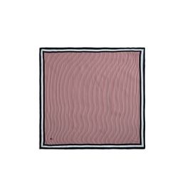 Tommy Hilfiger Damen Seidentuch "SILK FOULARD", rot, gestreift, Web, Seide, Modet&uuml;cher, Regular fit mit Streifenmuster