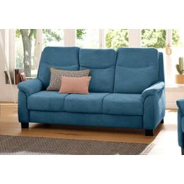 3-Sitzer OTTO HOME, B:193cm H:104cm T:96cm, blau, Struktur weich (90% Polyester / 10% Polyamid);Luxus-Microfaser (100% Polyester);Luxus-Microfaser