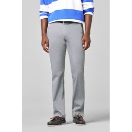 MEYER Herren Chinos "ROMA Art.1-5070", grau, Gr. 38, unifarben, 96% Baumwolle, 4% Elasthan, Hosen, mit buntgewebtem Innenfutter