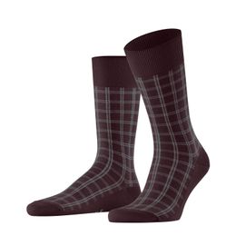 Falke Damen Socken "Modern Tailor", Gr. 47, rot, Obermaterial: 89% Baumwolle CO. 9% Polyamid PA. 2% Elasthan EL., Socken