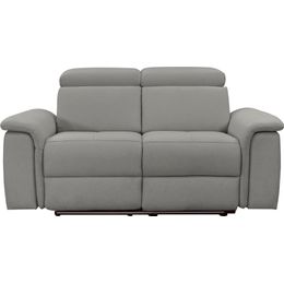 2-Sitzer OTTO HOME, B:172cm H:98cm T:142cm, grau, Webstoff (95% Polyester 5%Nylon), Sofas, "Pareli 172cm, manuelle u. elektr. Relaxfunktion", USB,