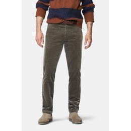 MEYER Herren Chinos "Bonn 2-3708", braun, Gr. 102, unifarben, 98% Baumwolle, 2% Elasthan, Hosen, aus softem Cord
