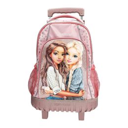 Depesche Kinder Rucksack "Schulrucksack Trolley MY BFF TOPModel 23 x 34 x 54 cm rosa", rosa, Polyester, Rucks&auml;cke