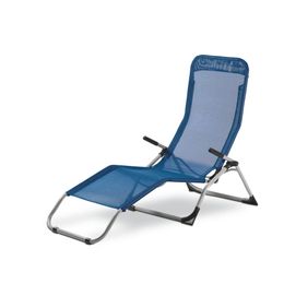 toom Liegestuhl klappbar blau 60 x 98 x 142 cm