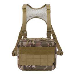 Brandit Damen Schultertasche "Brandit Unisex Chest Pack", gr&uuml;n, Polyester, unifarben, Taschen