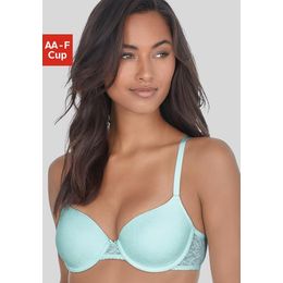 Lascana Schalen-BH 'Elisa' blau Gr. 75C. Mit B&uuml;gel