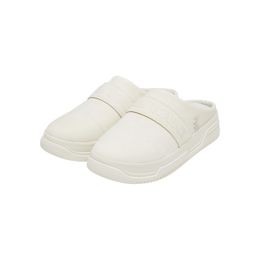 Karl Kani Damen Sandale "Karl Kani Samo Slipper", Gr. 39, wei&szlig;, Leder, Schuhe