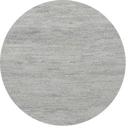 Wollteppich Theko, H:24mm &Oslash;:150cm, beige, Wolle, Wohnzimmer, Teppiche, "Maloronga Uni, handgekn&uuml;pft", echter Berber Teppich, reine Wolle, Wohnzimmer