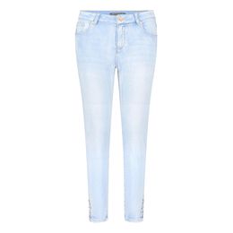 Betty Barclay Damen Slim-fit-Jeans "Damen mit Waschung", blau, Basic, Gr. 48, Obermaterial: 56% Baumwolle, 30% Viskose, 12% Polyester, 2% Elasthan,