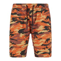 2Y Premium Herren Shorts "2Y Premium Herren 2Y Jeans Shorts", orange, Gr. 30, 97% Baumwolle, 3% Elasthan, Hosen