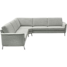 Home Affaire Ecksofa &raquo;Solvaro, optional motorischer Sitzvorzug, Breite 283 cm&laquo; Saugroboter-tauglich, hochwertige Details & sorgf&auml;ltige Verarbeitung 