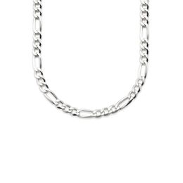 Bruno Banani Herren Kette ohne Anh&auml;nger &raquo;Schmuck Geschenk Silber 935 Halsschmuck Halskette Figarokette&laquo; silber 55, Silber 935, L: 55 B: 4,2mm
