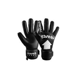 Reusch Damen Torwarthandschuhe "Legacy Arrow Silver", schwarz, Gr. 8, mehrfarbig, 52% Elastodien, 34% Polyester, 3% Lederimitat, 1% Baumwolle,