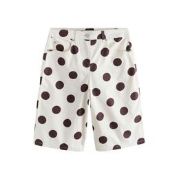 next Pants female size 42 Cream / Chocolate