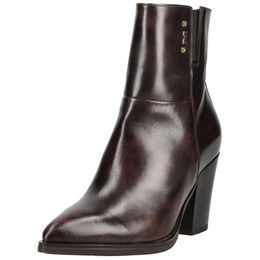 Nero Giardini Damen High-Heel-Stiefelette "Nero Giardini Stiefelette Leder", Gr. 40, braun, Leder, Schuhe