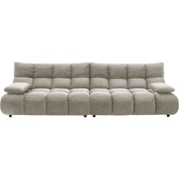 Home Affaire 4-Sitzer &raquo;Cozy Bubble, mit klappbaren Armlehnen, Breite 290cm&laquo; mit eleganter Steppung, Rundumbezug & weicher Polsterung B/H/T: 290cm x 