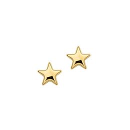 Firetti Damen Paar Ohrstecker &raquo;Schmuck Geschenk Gold 333 Ohrschmuck Ohrringe Sterne&laquo; 7,5mm, Gelbgold 333