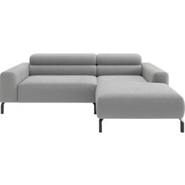 Home Affaire Ecksofa &raquo;Ecksofa, L-Form, incl. Kopfteilverstellung, Breite 223 cm&laquo; wahlweise elektrische Sitztiefenverstellung grau 95% Polyester, 5% 