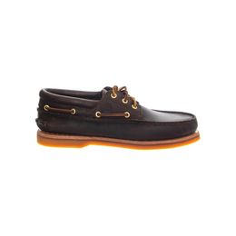 Timberland Mokassin 'CFTB Boat Shoe DK BRN F Grain' Herren Gr&ouml;&szlig;e 40 braun