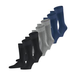 Falke Damen Socken "Happy 6-Pack", Gr. 43, bunt, Obermaterial: 80% Baumwolle CO. 18% Polyamid PA. 2% Elasthan EL., Socken